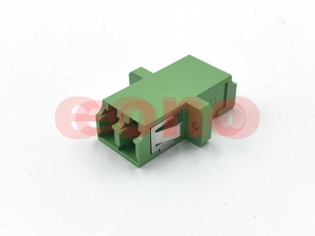 LC Singlemode APC Duplex Coupler (Green) - Eono - Fiber Optic Product ...